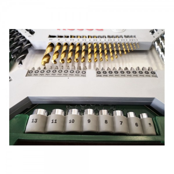 Bosch X Line 100pcs Titanium Drill Bit Set 2607019330